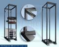 Single & Dual 19" Super Relay Rack Assembly by Hergo Ergonomic Support ...