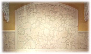 Leaf shaped mosaic ceramic tiles by Tiles with Style featured on Design ...