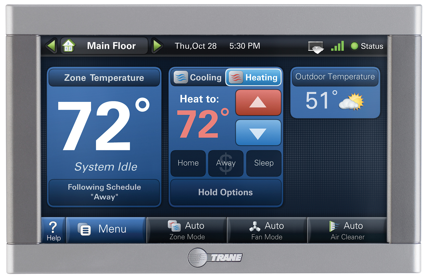 Trane XL 1050 Thermostat Control by Trane Residential wins 2018 ...