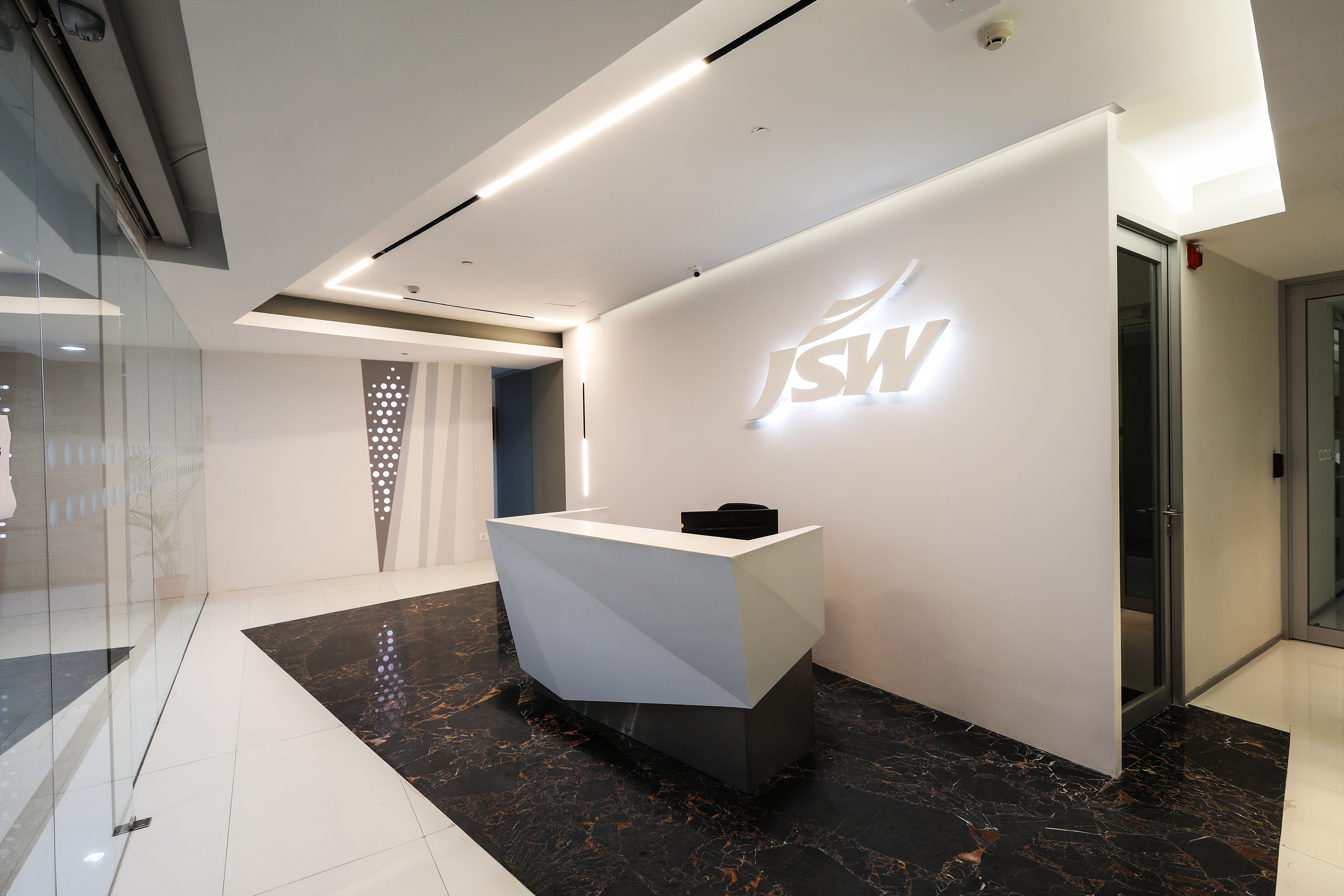 JSW Office, Kolkata by Anjan Gupta Architects featured on Design Journal.