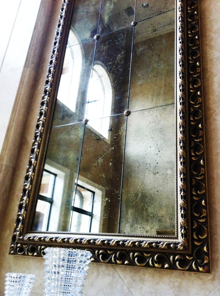 Rosette Custom Antique mirrors by BlueSkyGlassDesign wins 2017 ADEX Award.