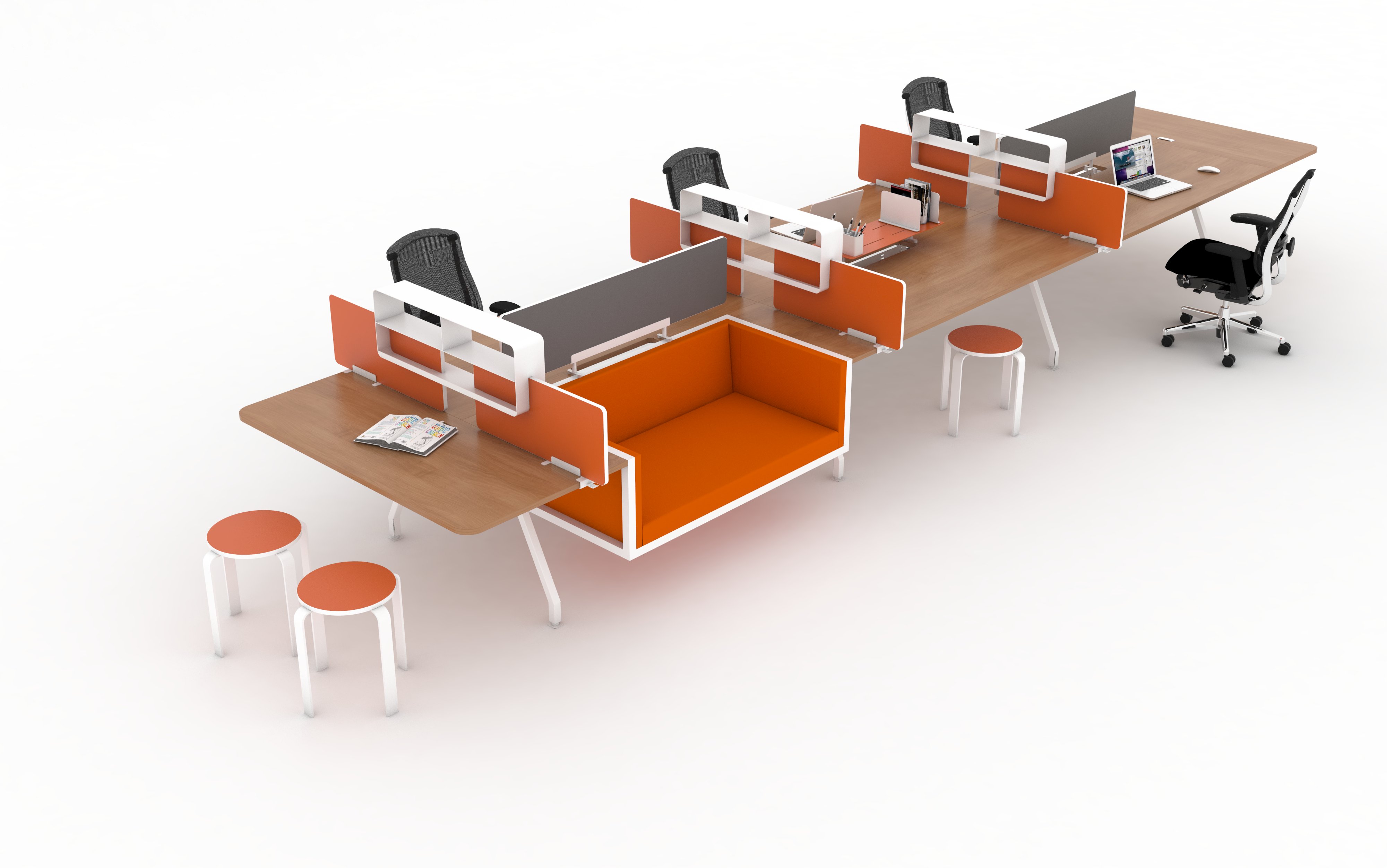 G-Series Desk Lounge by Scale 1:1 inc. nominated for 2017-18 ADEX Awards.