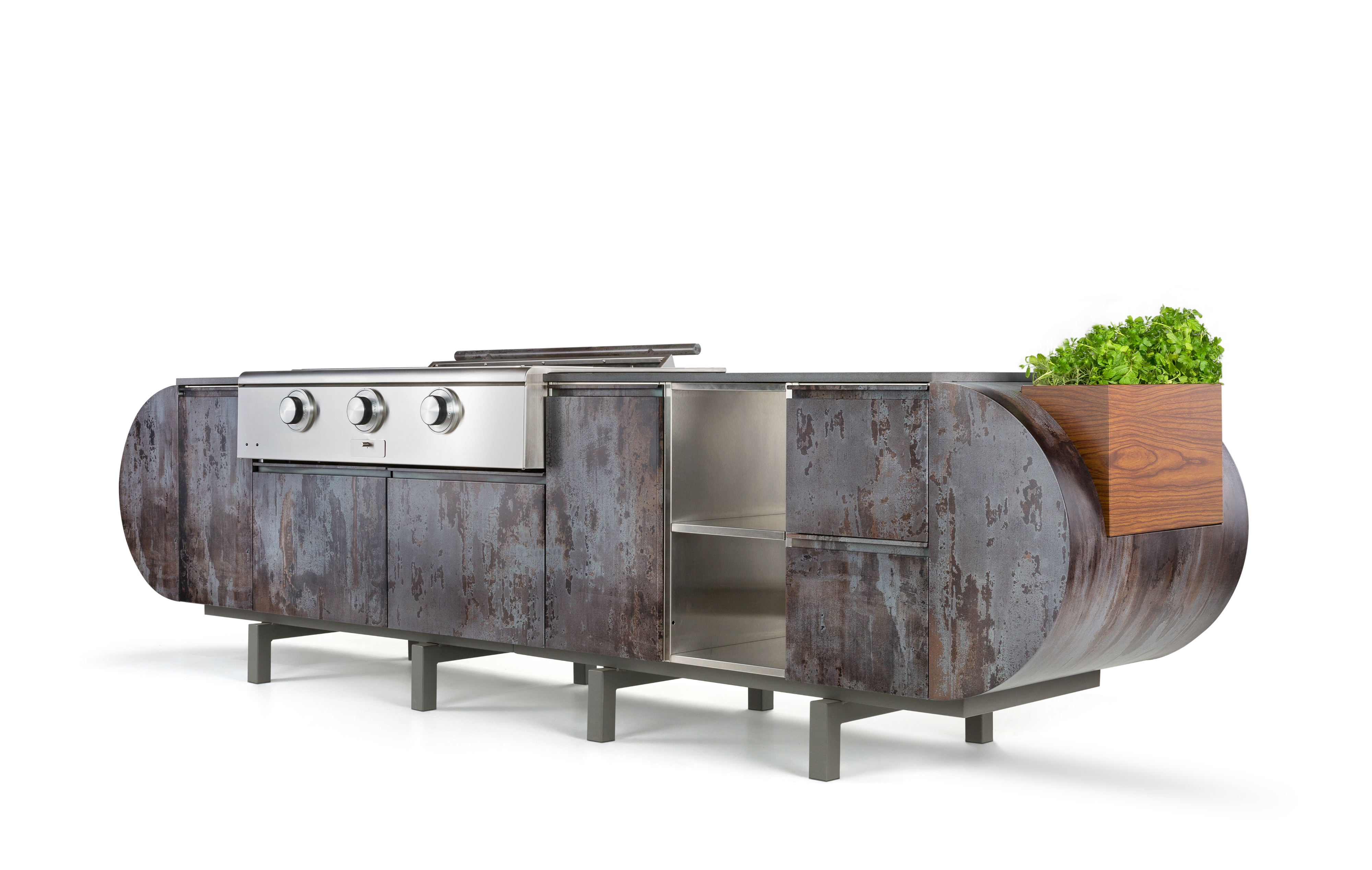 ASA-D2 Modular Outdoor Kitchen by Brown Jordan Company wins 2018 ...
