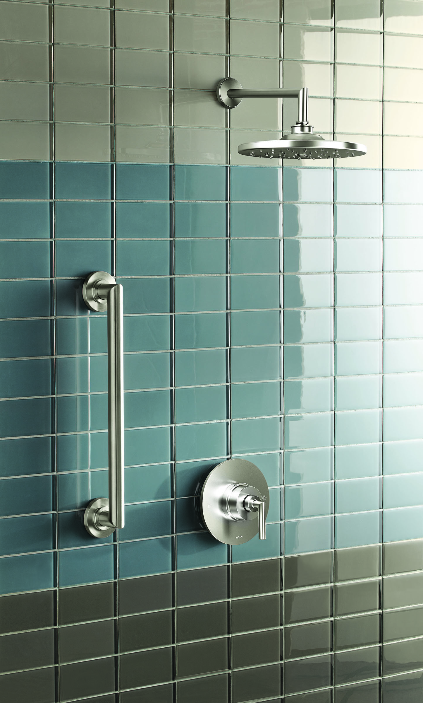 Moen Arris decorative grab bar by Moen Incorporated wins 2014 ADEX Award.