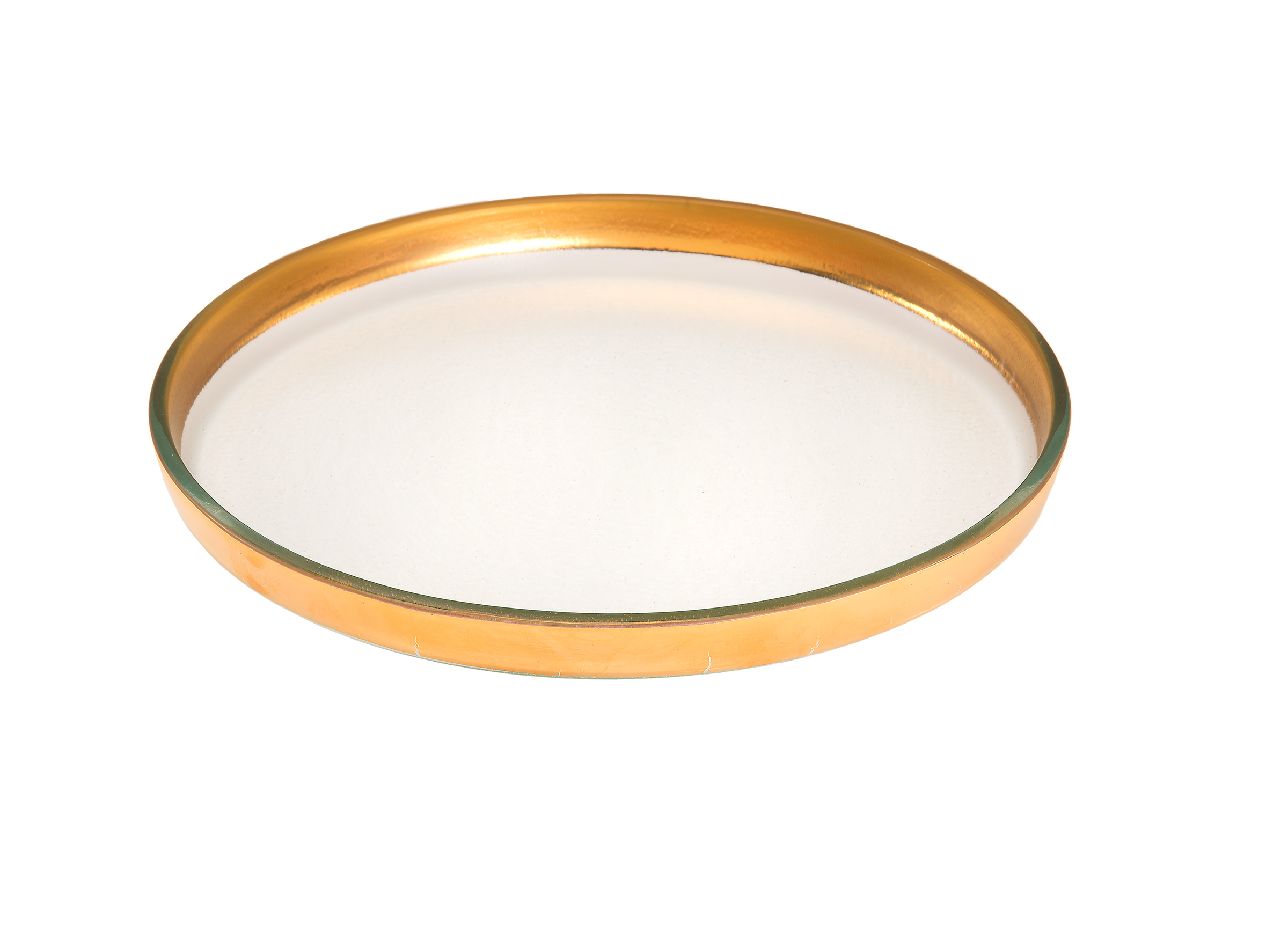 Mod Medium Sized Round Plate by Annieglass wins 2018 ADEX Award.
