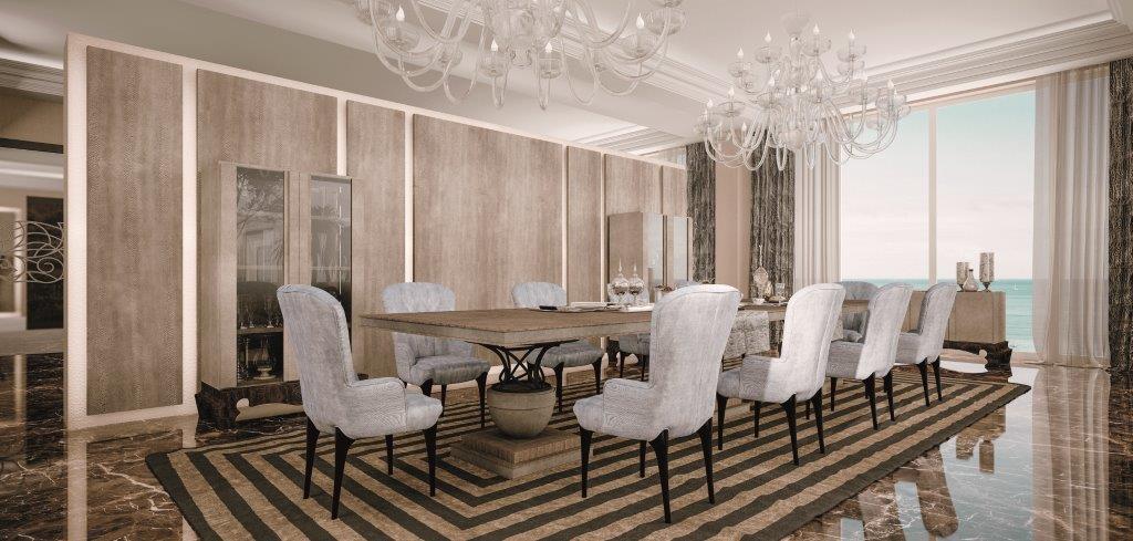 Malibu Dining Table by Provasi Collection Interiors wins 2015 Silver ...