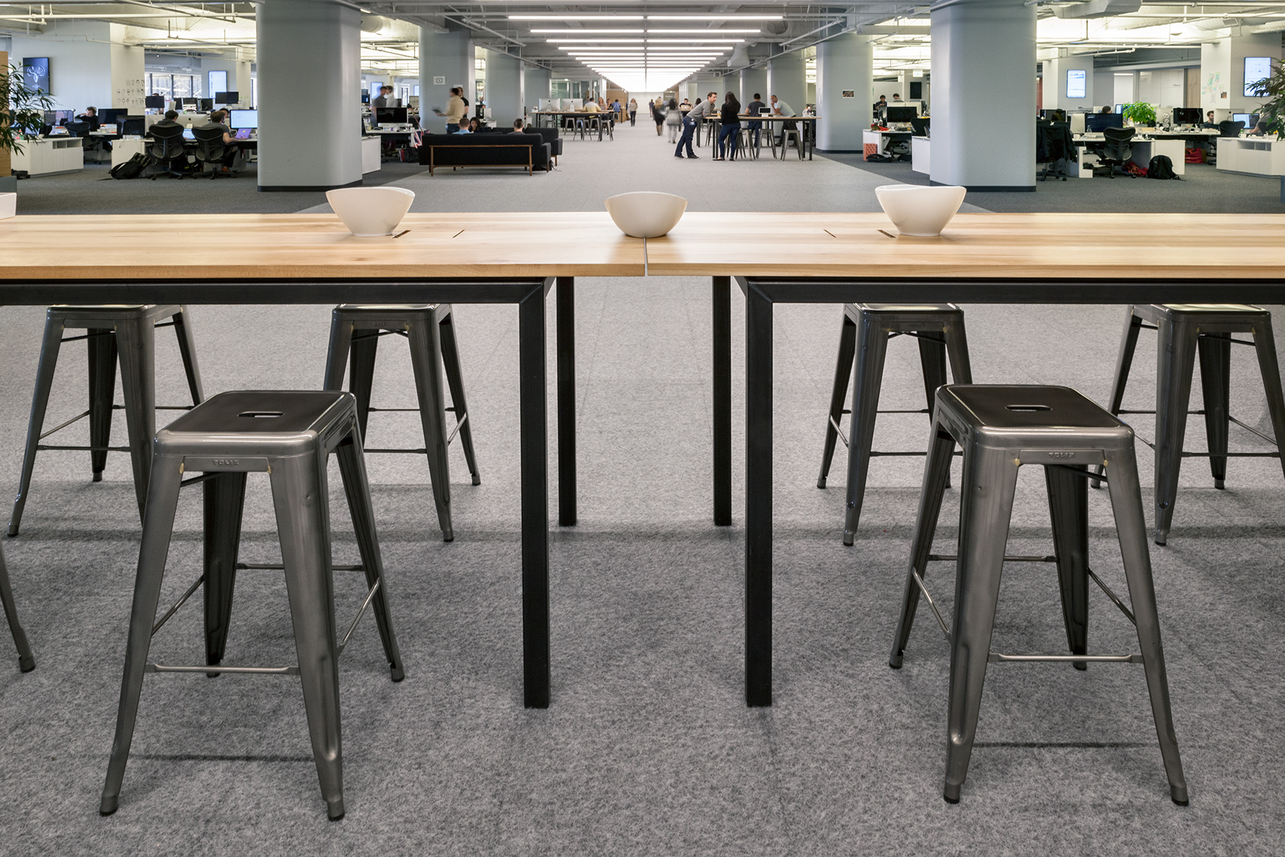 MASHstudios Custom Communal Bar Height Table by MASHstudios wins 2015 ...