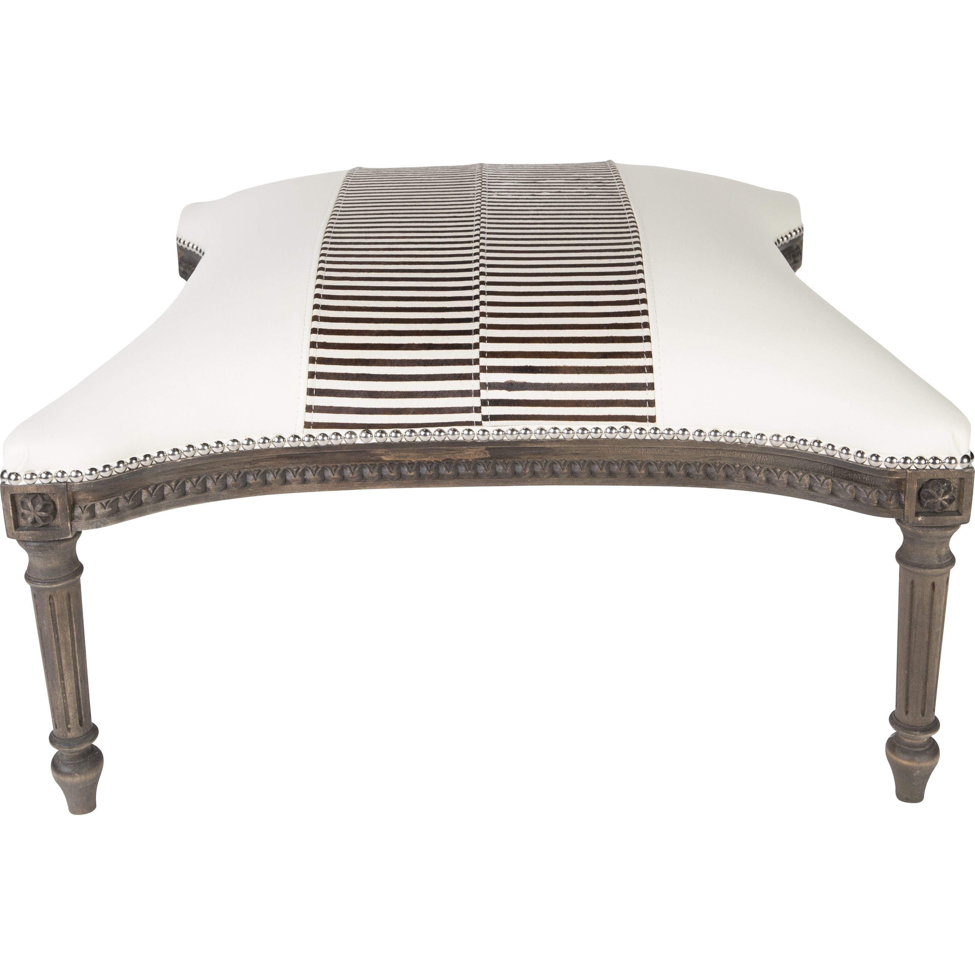 Madame Royale Zebra Bench by The Antiques Diva and Co. featured on ...