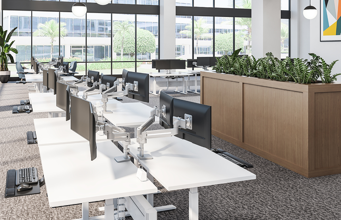 Sena Monitor Arms Series by ESI Ergonomic Solutions wins 2022 Platinum ...