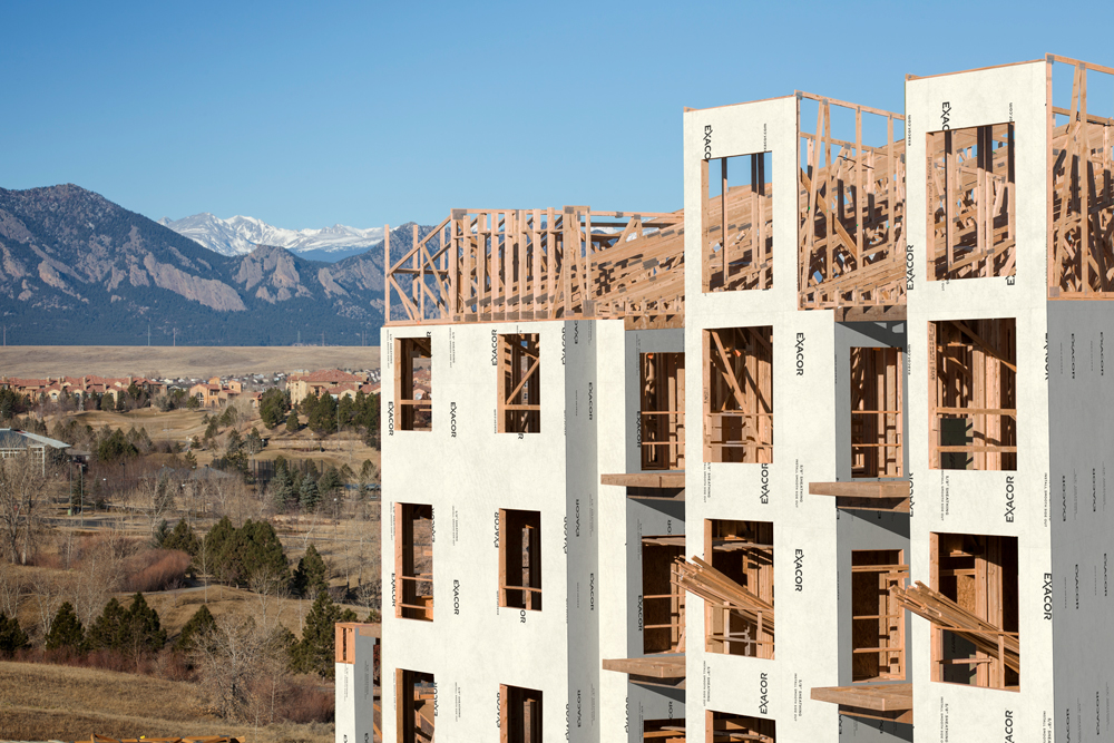 EXACOR™ wall sheathing panels by Huber Engineered Woods featured on ...