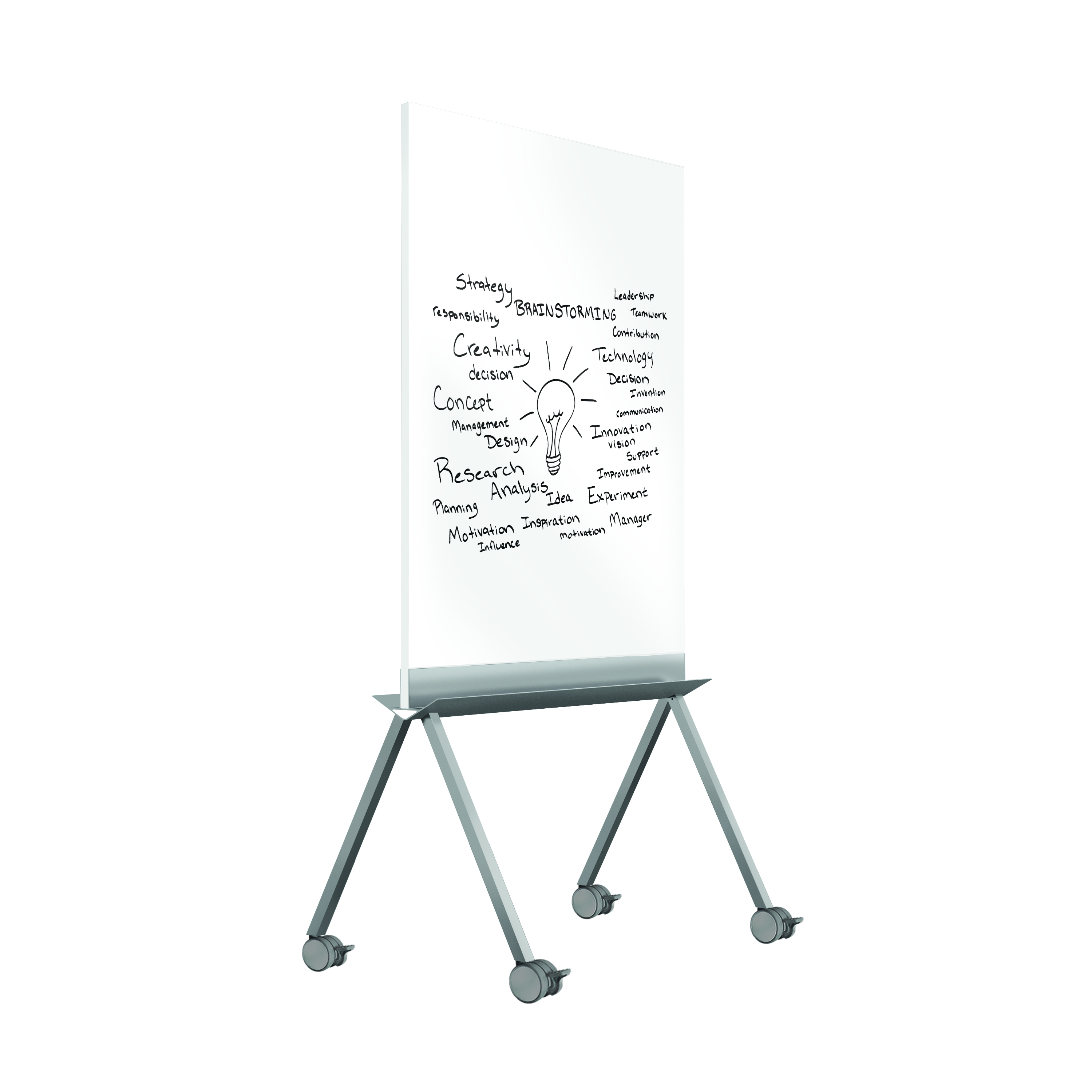 Roam Rolling Whiteboard by Ghent Manufacturing featured on Design Journal.