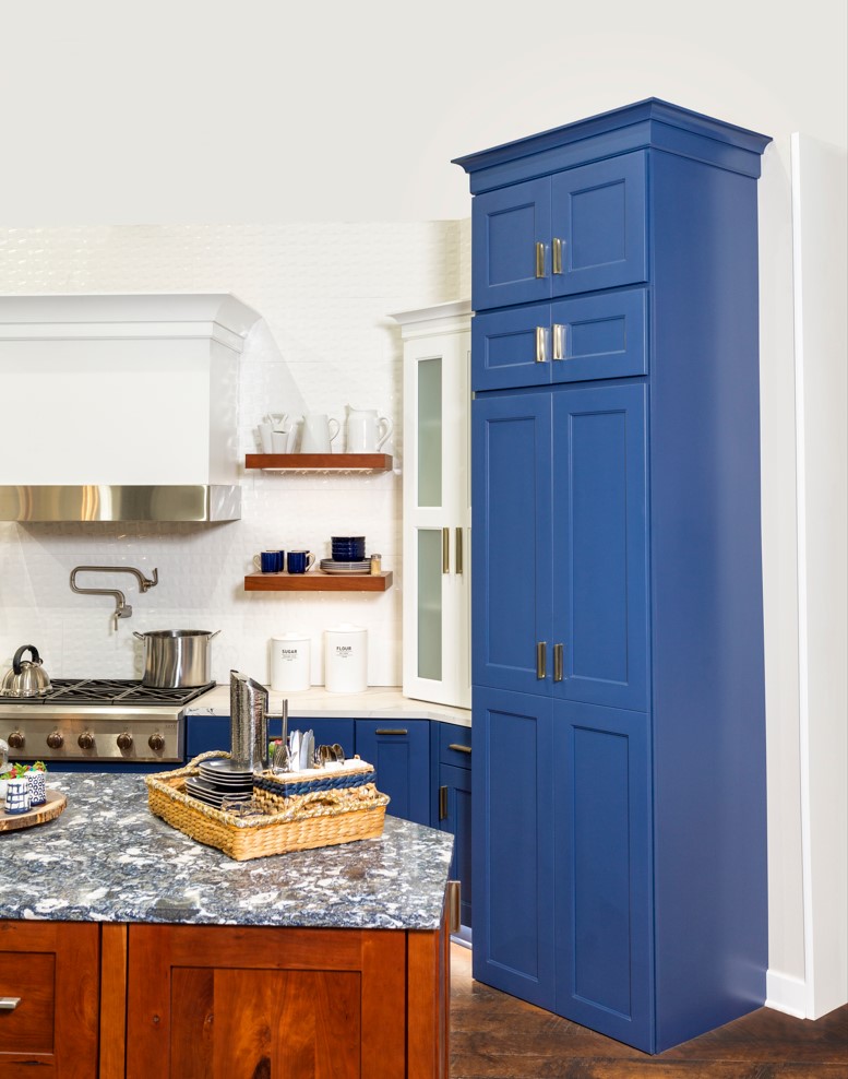 Walk-Through Pantry by Wellborn Cabinet Inc wins 2023 Platinum ADEX Award.