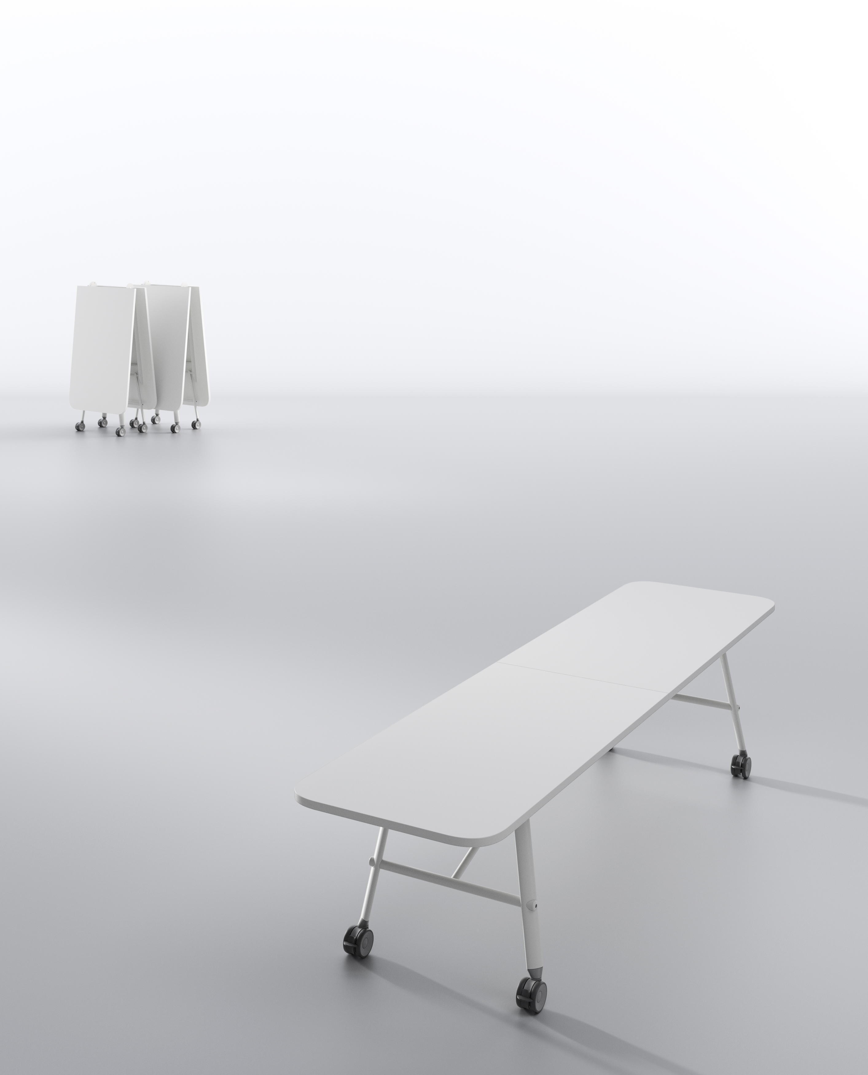 TAM TAM folding table by IBEBI featured on Design Journal.