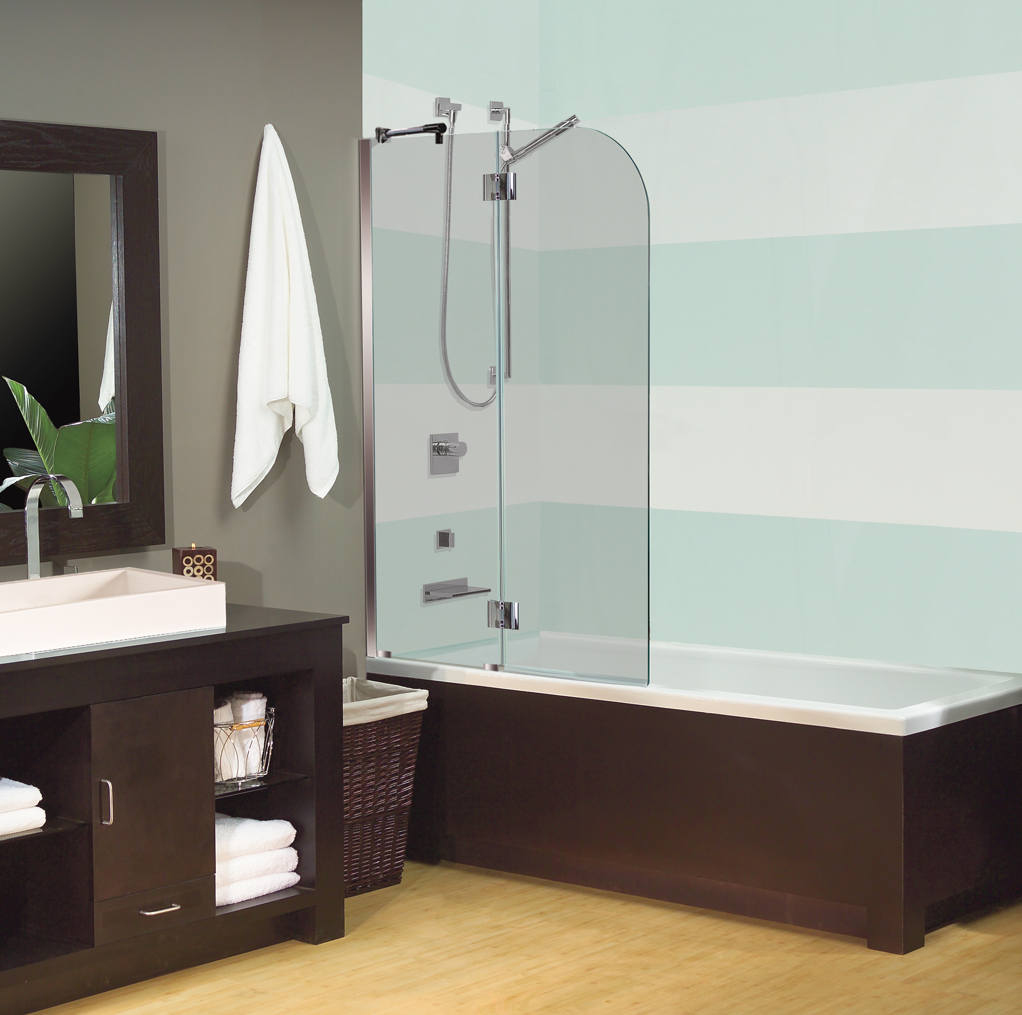 N24TS Tub Shield by MTI Baths featured on Design Journal.