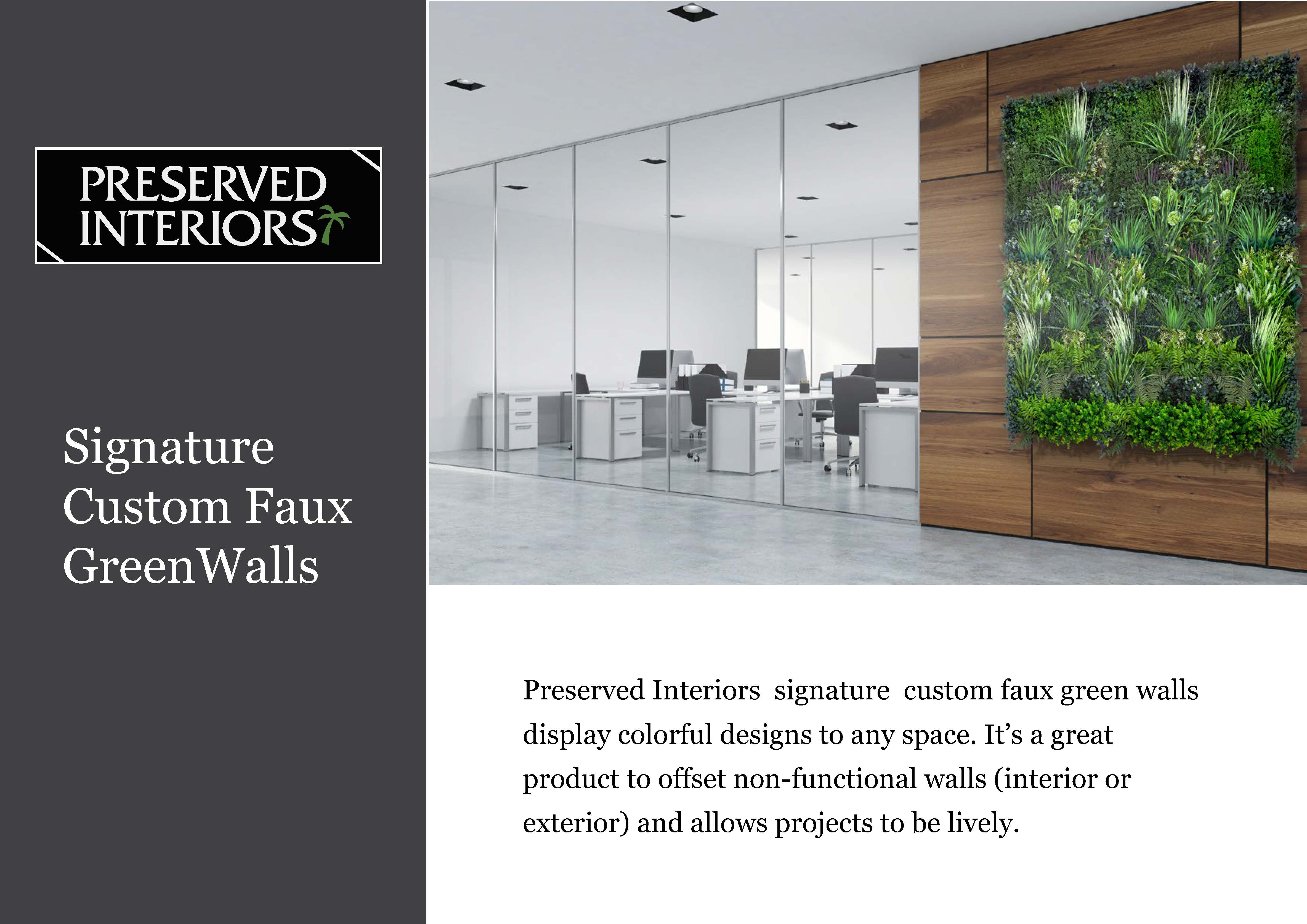 Signature Green Walls 1 by Preserved Interiors nominated for 2022-23 ...