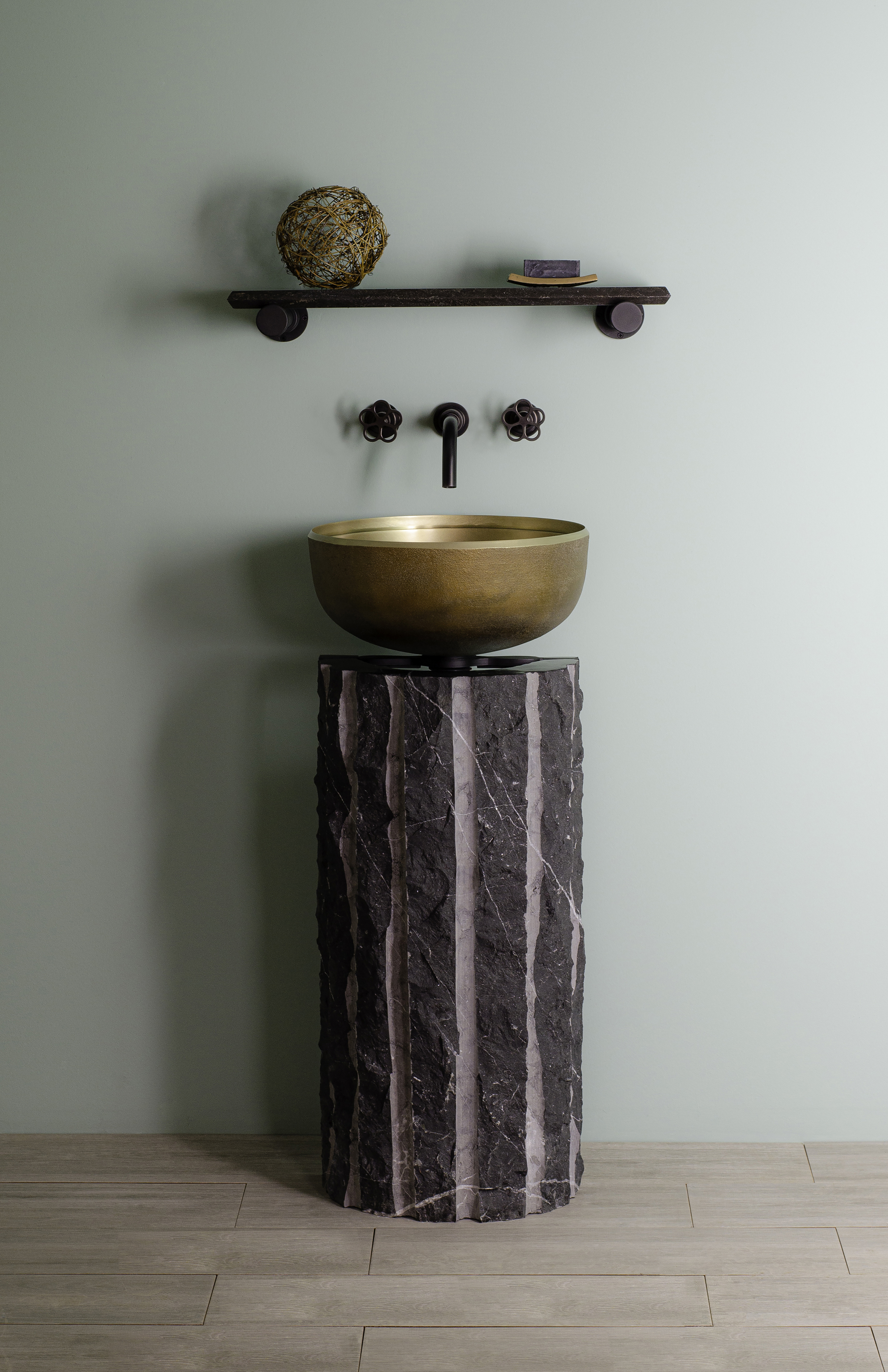 QUARRY PEDESTAL SINK by Stone Forest featured on Design Journal.