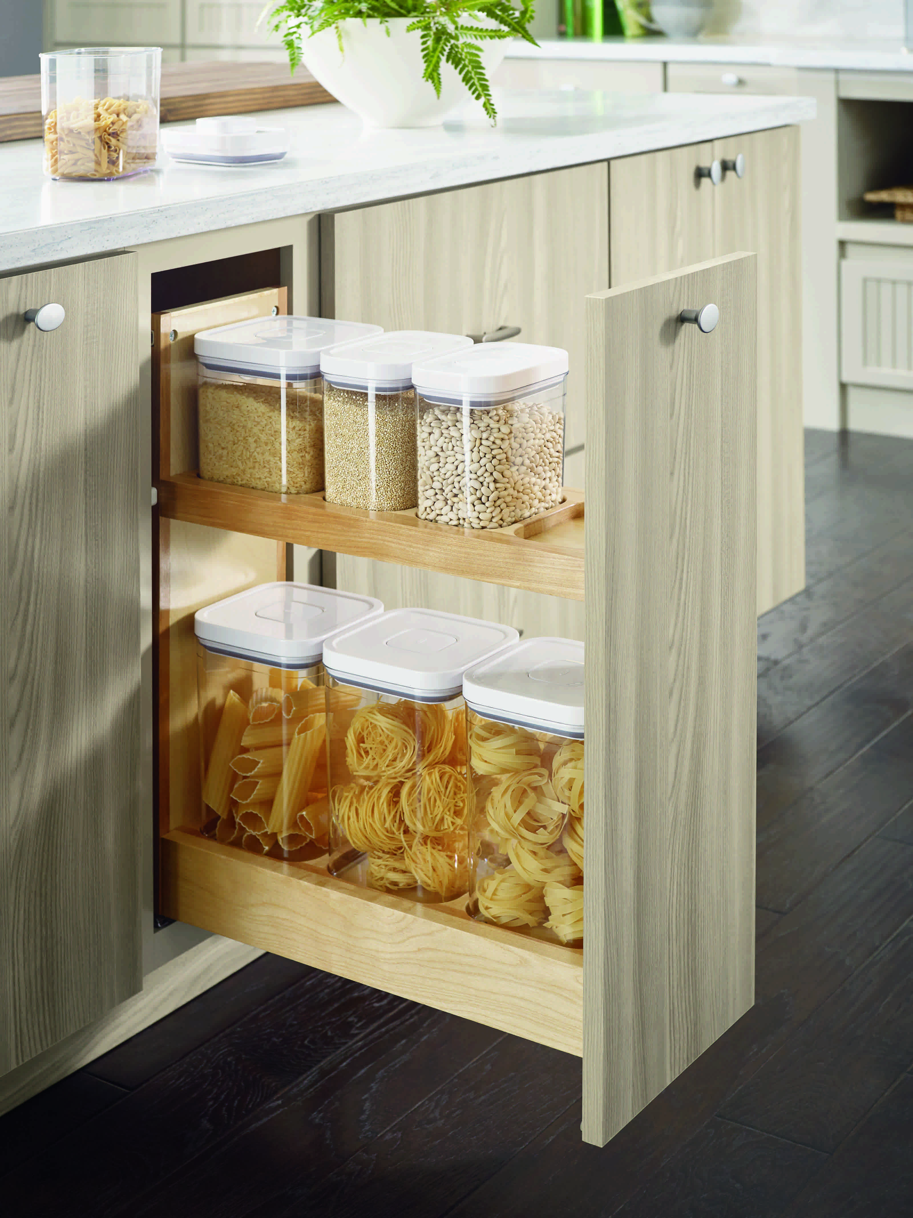 Diamond Base Container Organizer Pantry Pullout Cabinet by Diamond ...