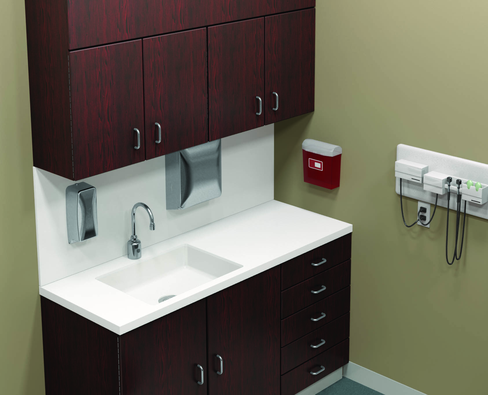 HS-Series Terreon Solid Surface Undermount Basin by Bradley Company ...