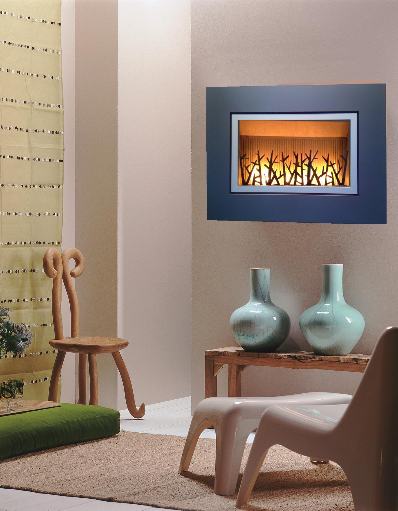 Flatfire Gas Wall Fireplace by Wittus - Fire by Design featured on ...