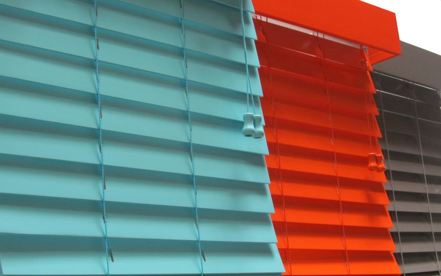 Designers Choice Colored 2 Inch Horizontal Wood Blinds by Great Lake ...