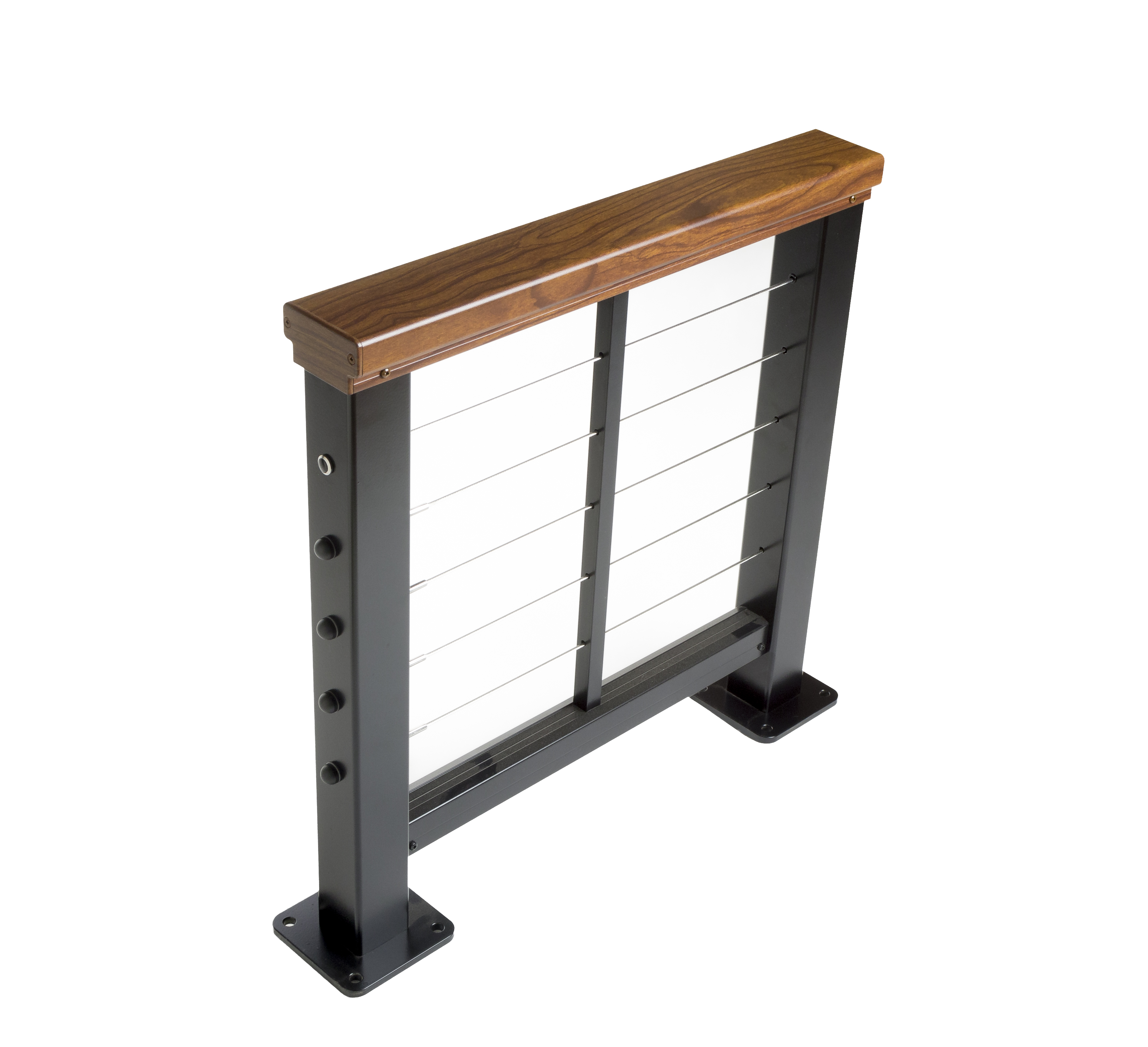 DesignRail® Top Rail in Wood Grain Finish by Feeney Inc featured on ...