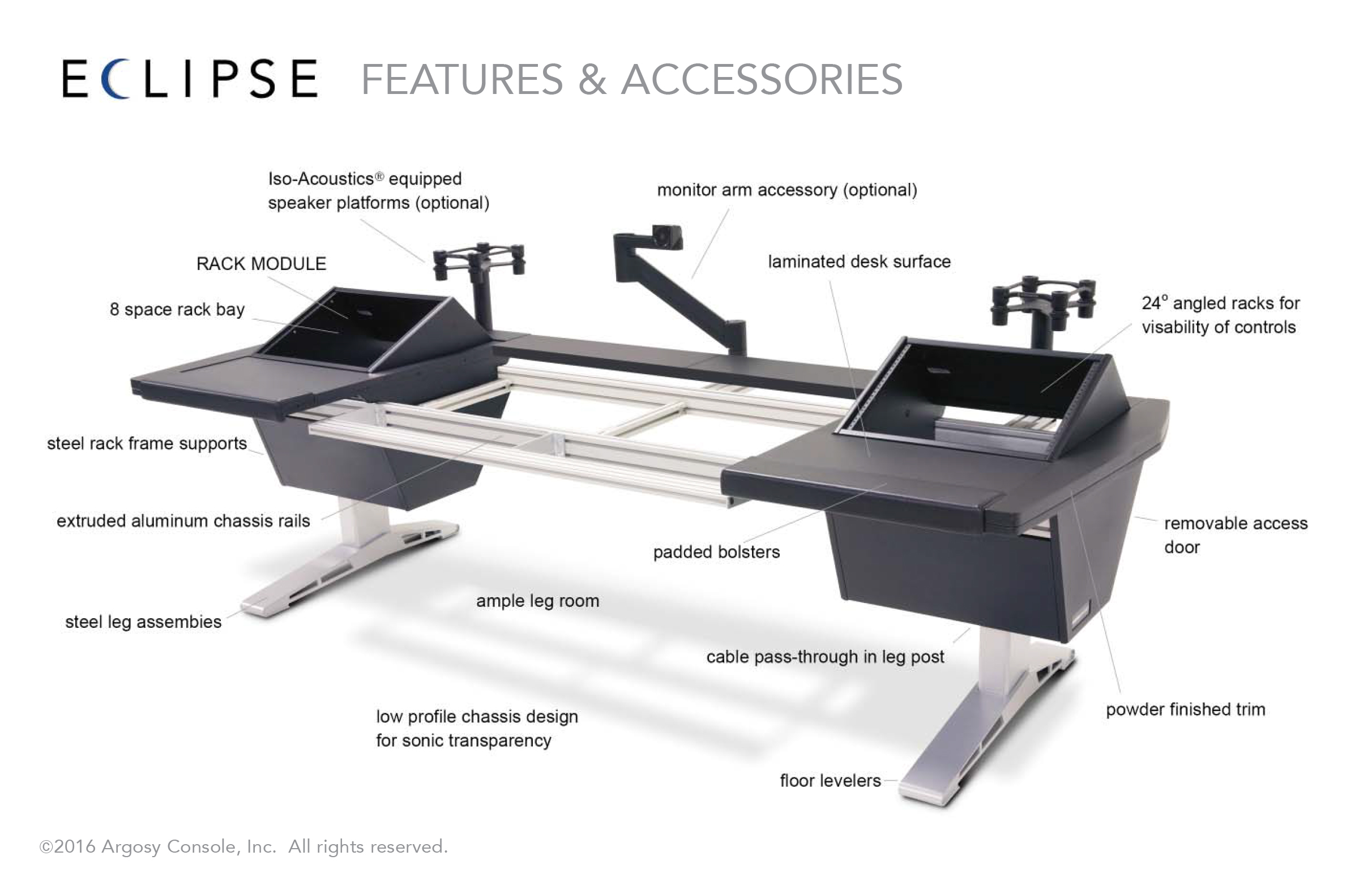 Eclipse by Argosy Console, Inc. wins 2016 Platinum ADEX Award.