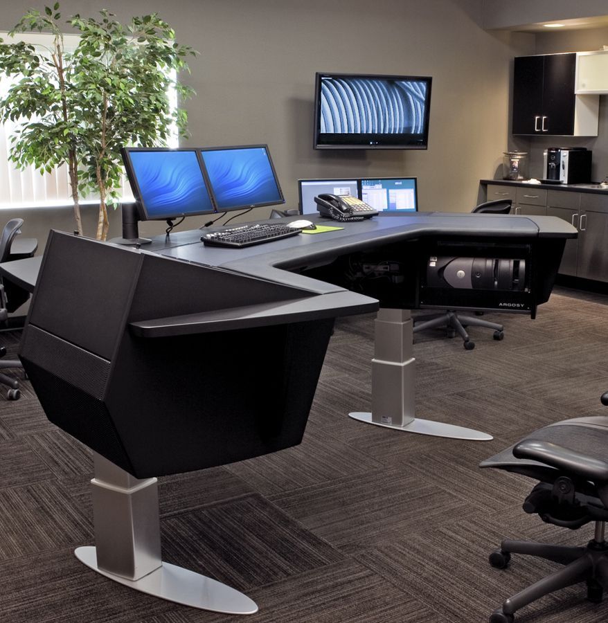 Aura 520-S Sit Stand Desk by Argosy Console, Inc. wins 2012 Platinum ...