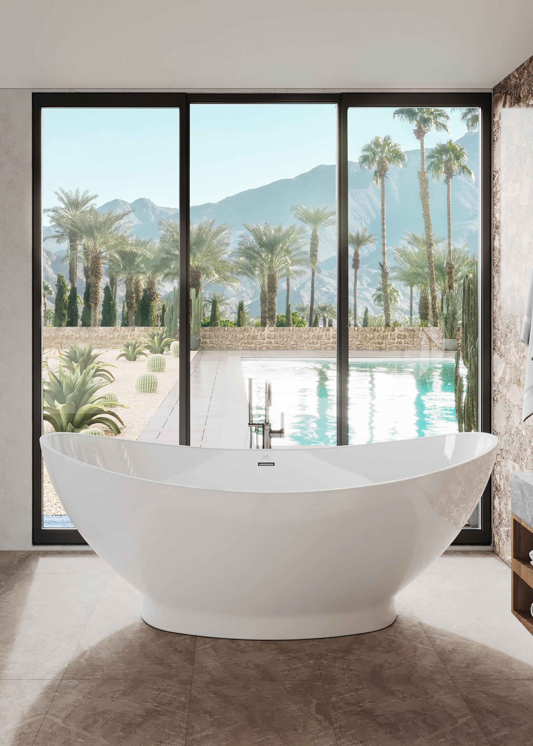 Coachella Freestanding Bathtub by Hydro Systems wins 2025 Platinum ADEX ...