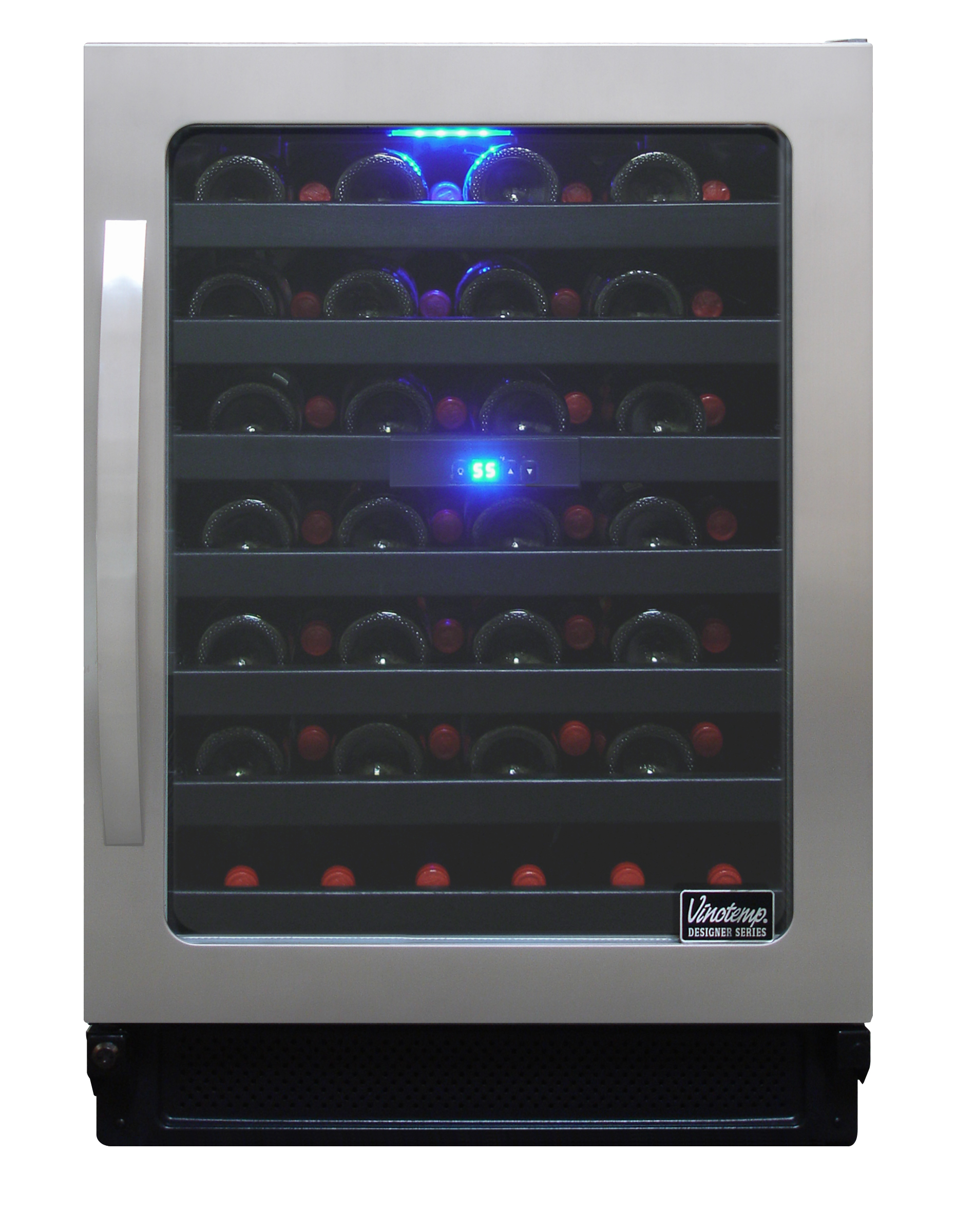 NEW: Vinotemp Designer Series 50-Bottle Seamless Wine Cooler by ...