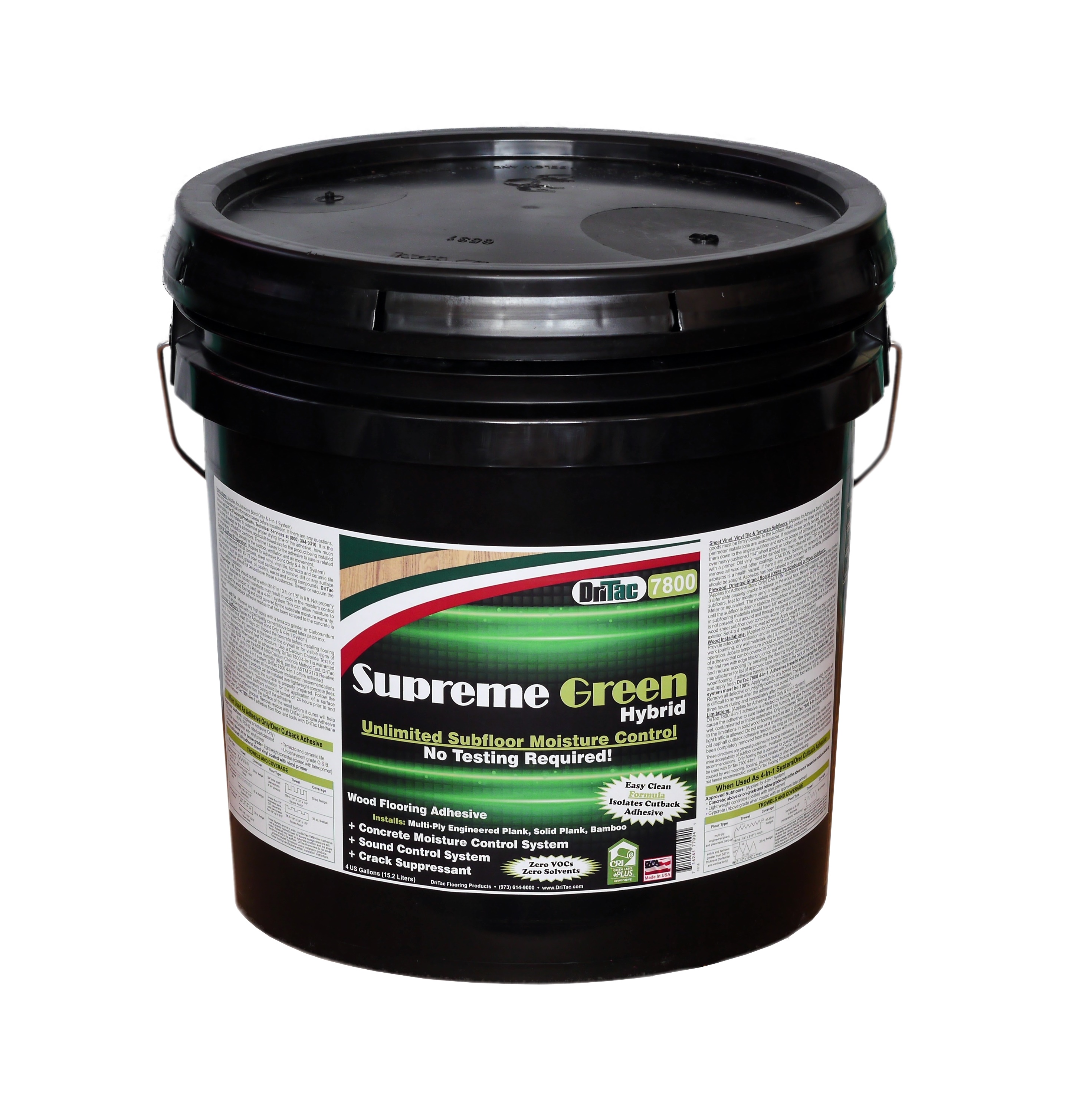 Supreme Green DriTac 7800 Premium "Green" Hybrid Polymer Wood Flooring ...