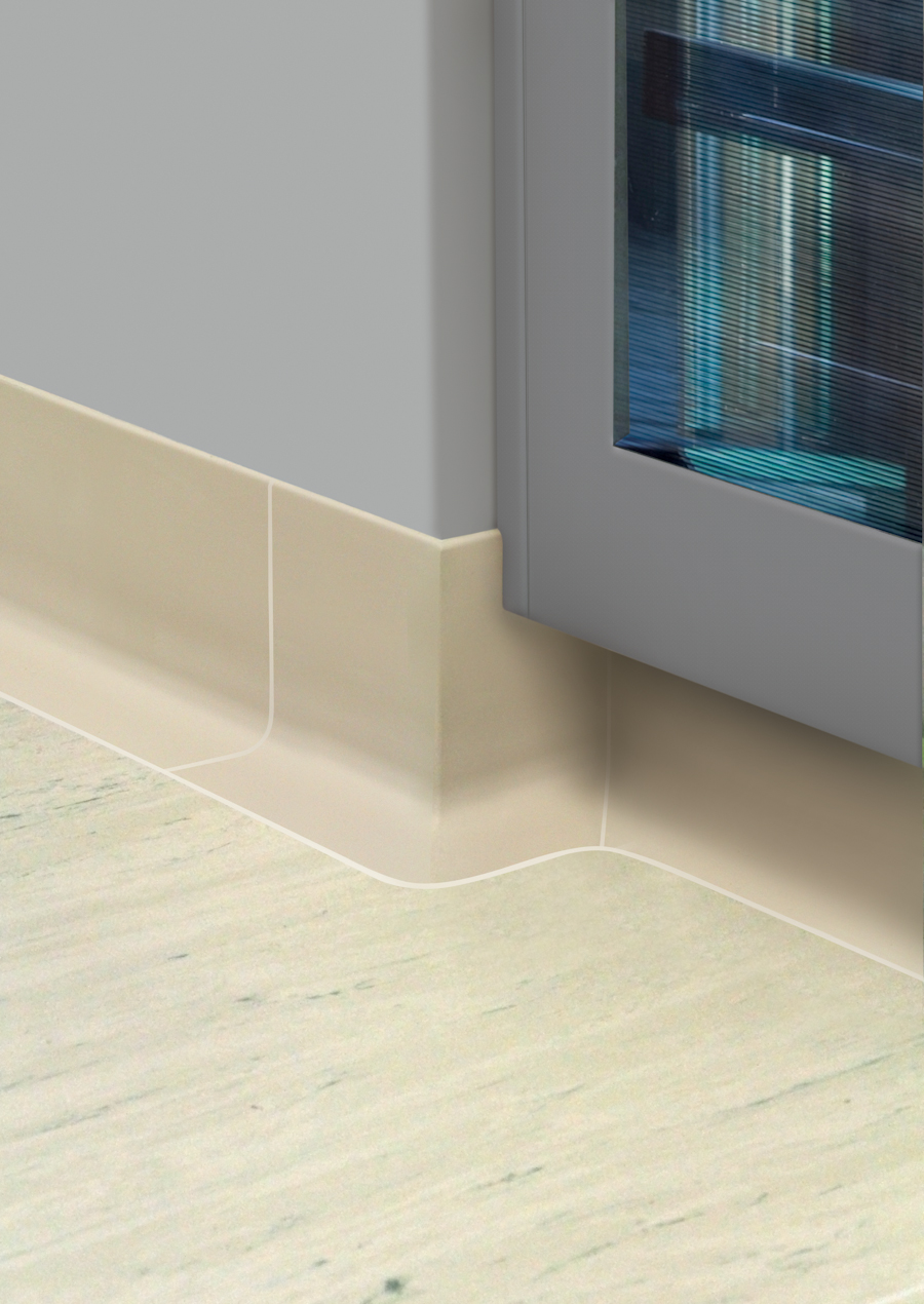 FLEXCO Health Design Wall Base by Flexco nominated for 2012-13 ADEX Awards.