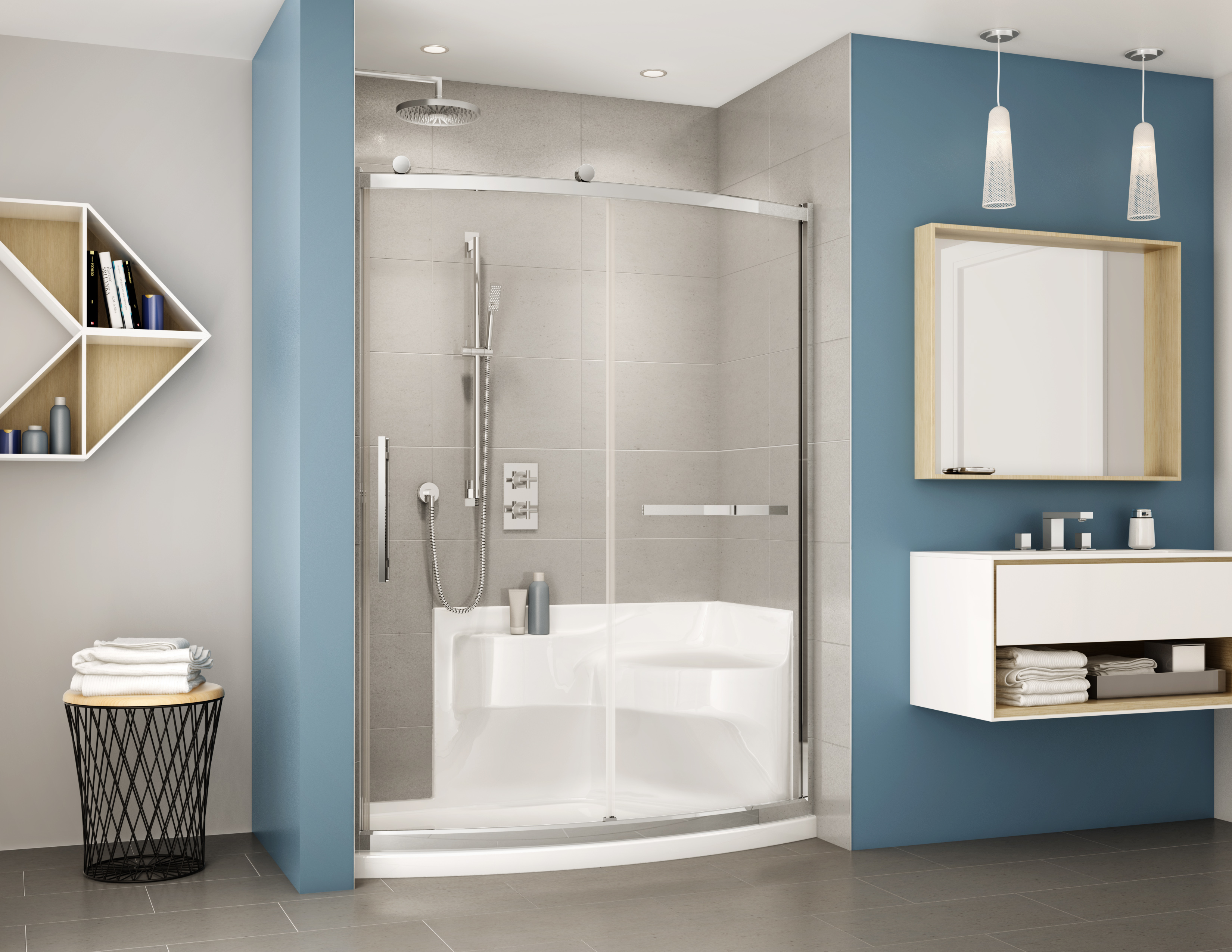 Shower Base with Karina Seat by Fleurco Products Inc wins 2015 Platinum ...