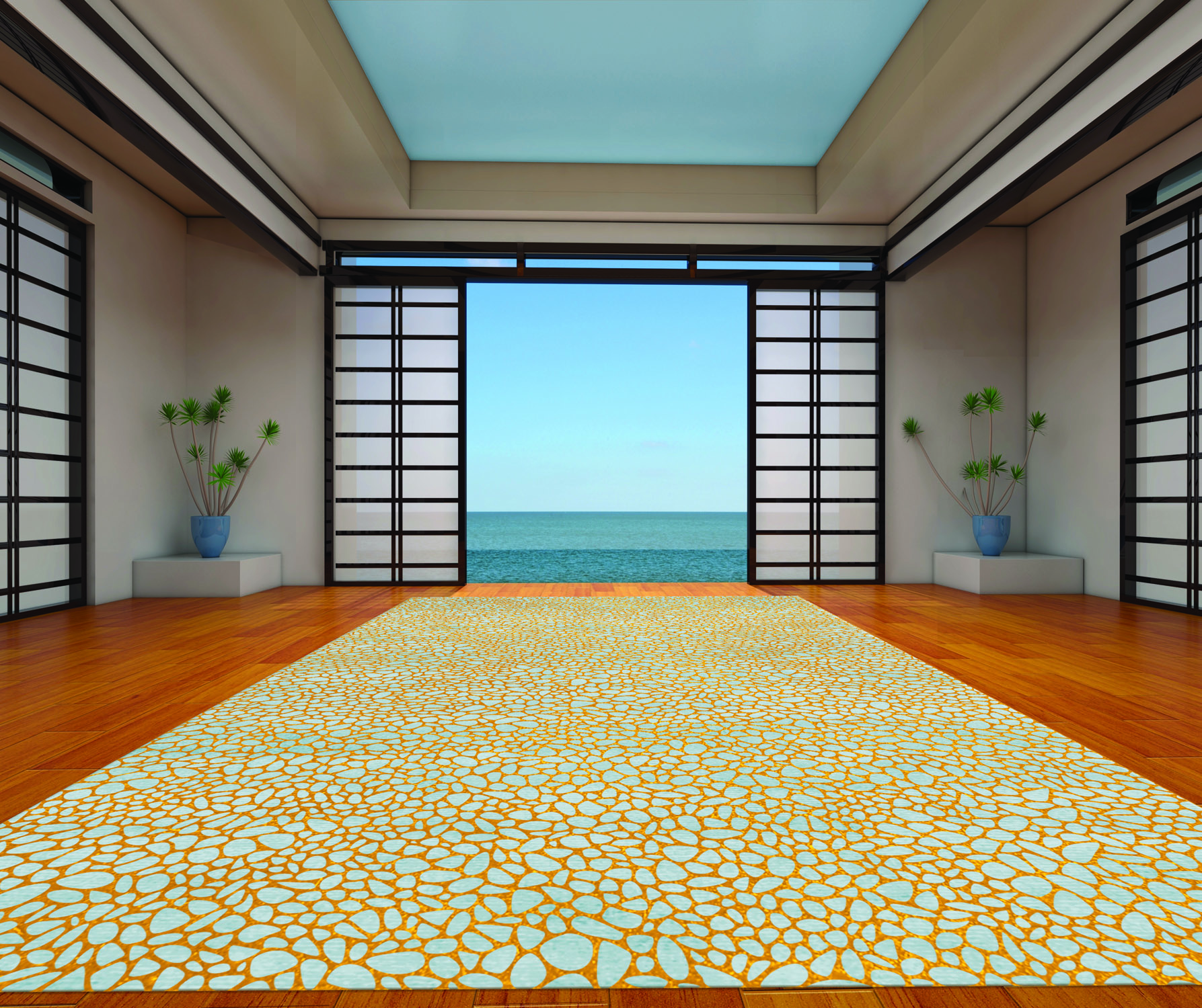 Zen Area Rug by Modern Nature Design wins 2013 ADEX Award.