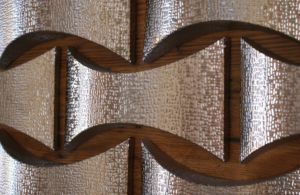 Curved Tiles by Rigidized Metals Corporation featured on Design Journal.